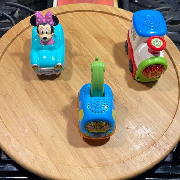 vtech | Toys | Vtech Toys Lot Of Three Minnie Mouse Disney Tow Truck ...